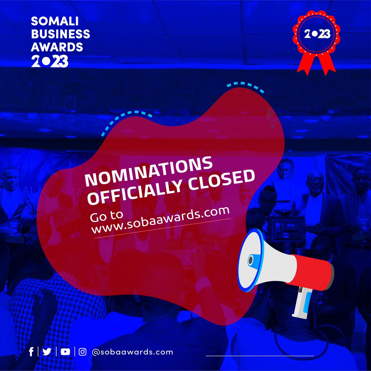 Nomination Ended – SOBA Awards